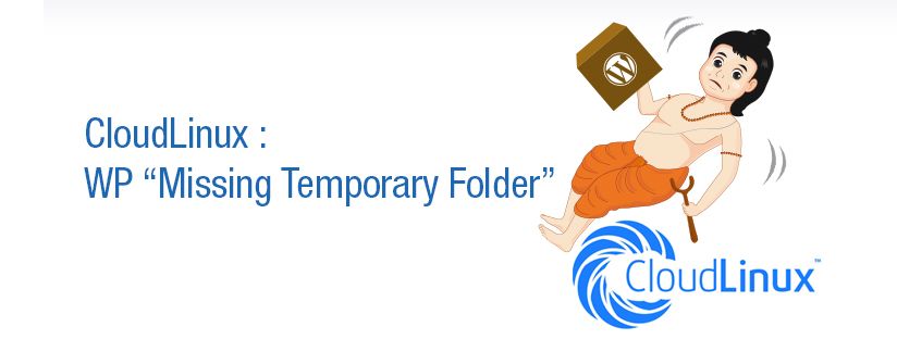 Image upload through WordPress shows “Missing Temporary Folder”